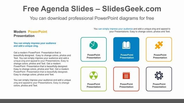 Icon Text Box | Free PowerPoint & Google Slides Templates