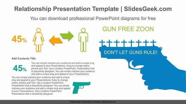 Gun Risk Comparison | Free PowerPoint & Google Slides Templates