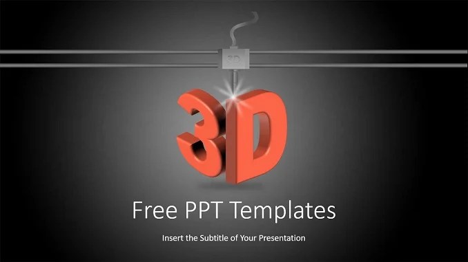 3D Printing Technology | Free PowerPoint & Google Slides Templates