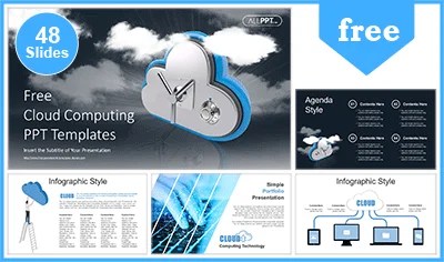 Cloud Computing Technology | Free PowerPoint & Google Slides Templates