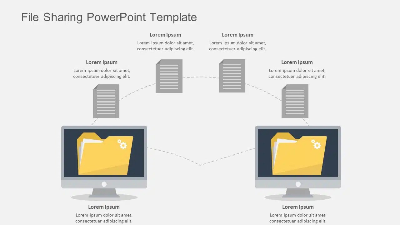 File Sharing Powerpoint Template