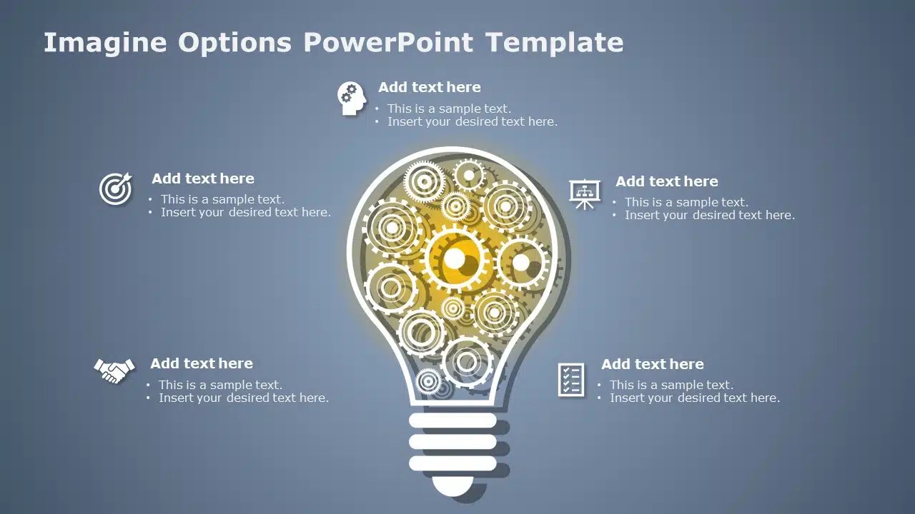 Imagine Options Powerpoint Template
