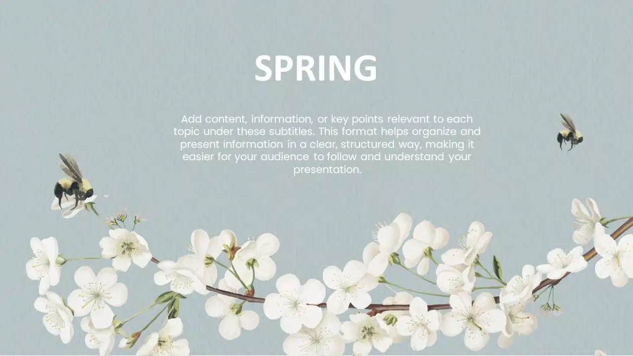 Spring Powerpoint Background