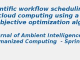 Scientific Workflow Scheduling Cloudsim Projects S Logix
