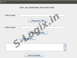 Source Code For Encrypt And Decrypt Data Using Des In Java S Logix