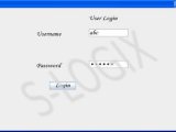 Java Sample Code For Create Login Form Using Swing Package S Logix