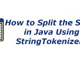 Split The String In Java Using Stringtokenizer S Logix
