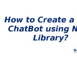 Chatbot Using Nltk Library In Python S Logix