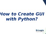 Python Sample Source Code For Gui Creation S Logix