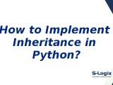 Python Sample Code For Inheritance Implementation S Logix