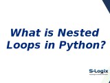 Python Sample Code For Nested Loops In Python S Logix