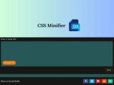 Css Minifier Optimize Compress Your Css Files Easily
