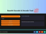 Base64 Encode Decode Tool For Text And Data Conversion