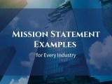 60 Mission Statement Examples For Every Industry