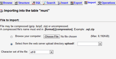 Import large files mysql phpmyadmin localhost , You probably tried to upload too large file ...