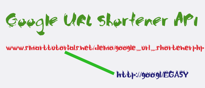 Google URL Shortener API Service PHP Script
