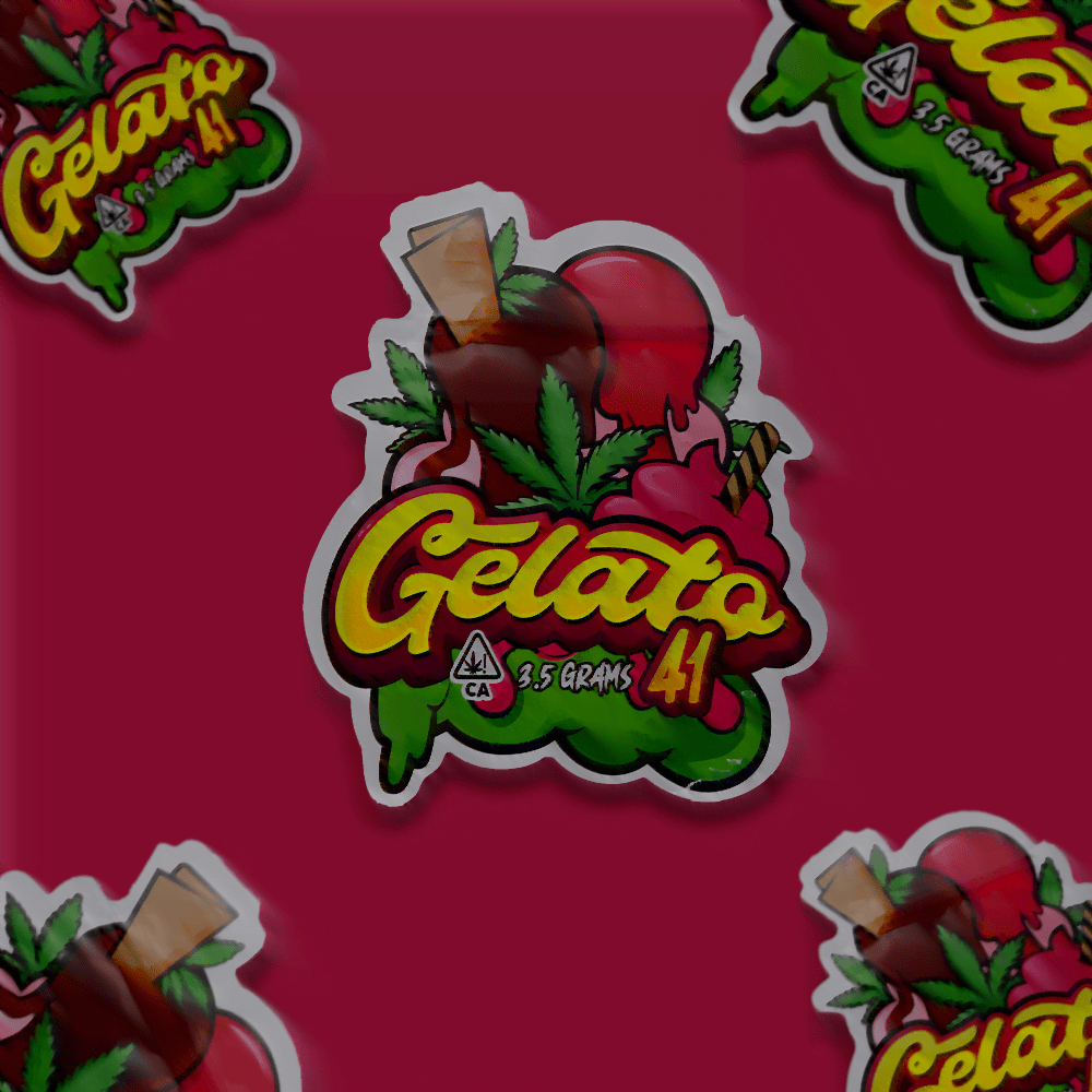 Gelato 41 Cutout 3.5 Grams Mylar Bag
