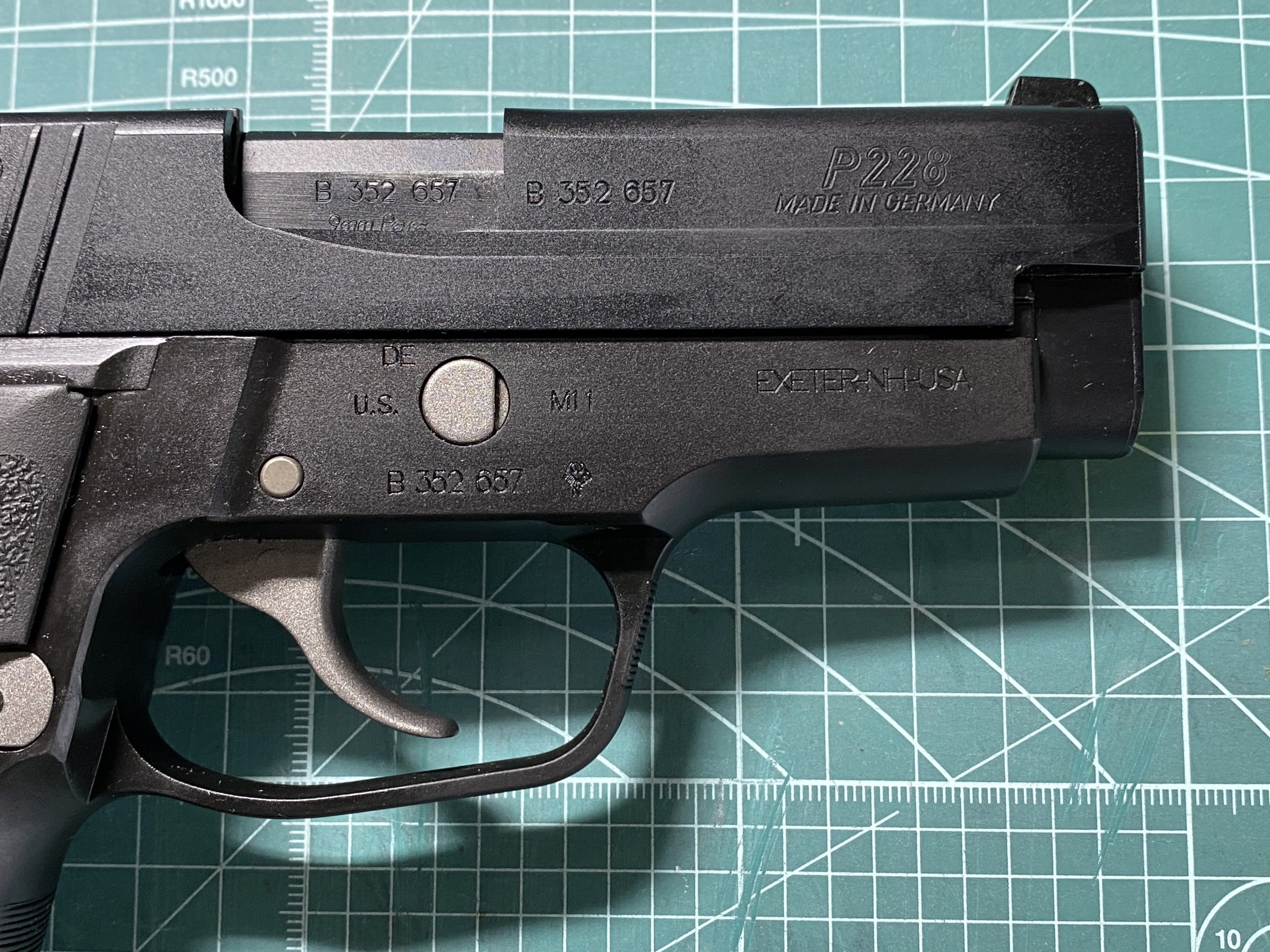 「P226のコンパクトモデル」タナカワークス P228(M11) エヴォリューション2 その1 このモデルについて | しょうのモデルガン保管庫
