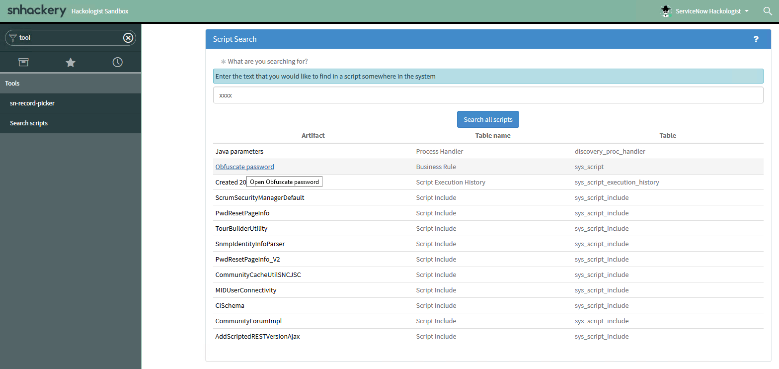 Formatted Script Search Results – snhackery