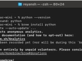 Solved Zsh Command Not Found Python Nilesh Shiragave