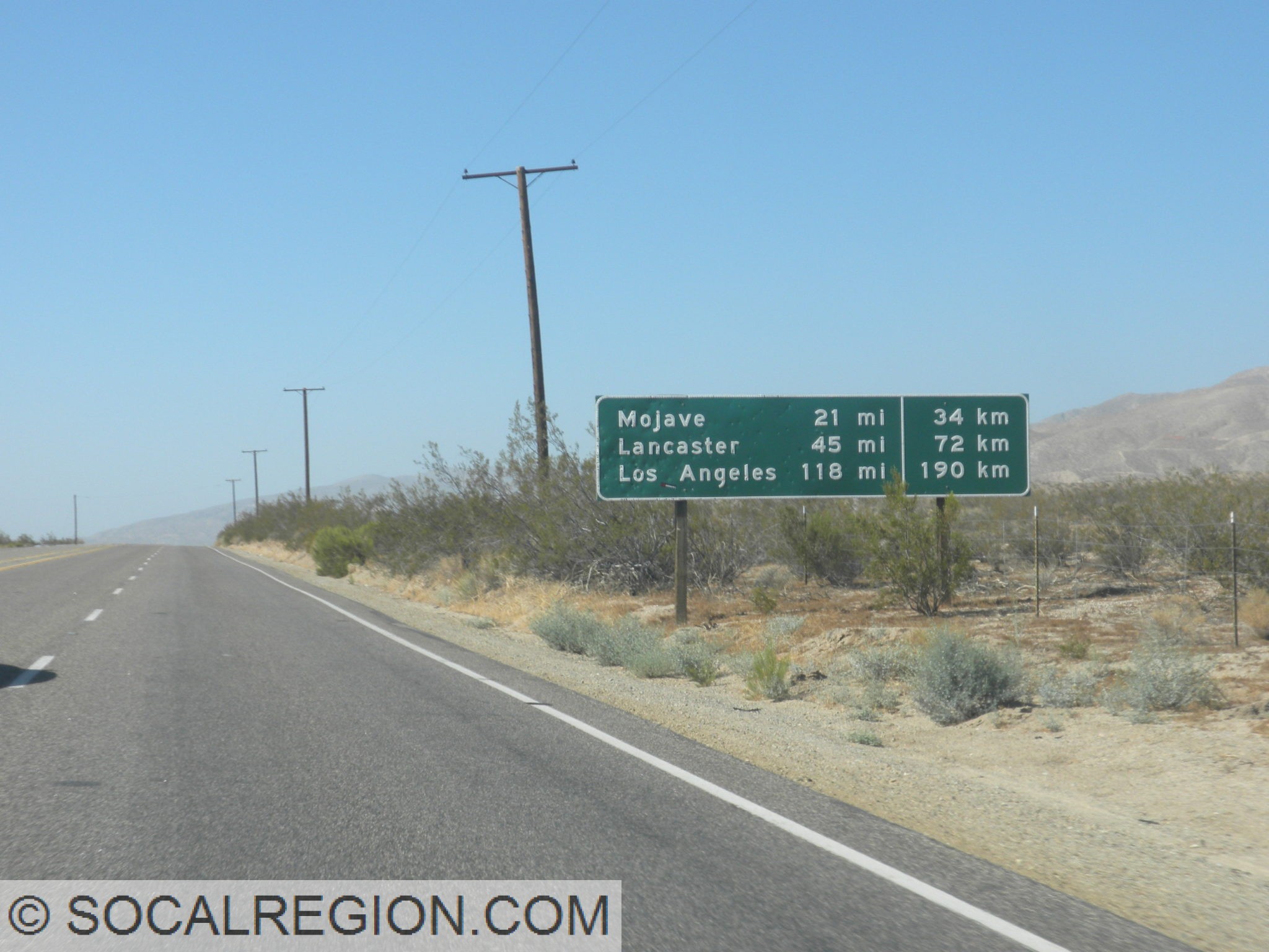 Southern California Regional Rocks and Roads - SR-14: Antelope Valley ...