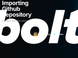 Importing Github Repository Bolt New