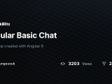 Angular Basic Chat Stackblitz