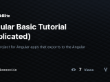Angular Basic Tutorial Duplicated Stackblitz