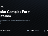 Angular Complex Form Structures Stackblitz