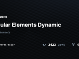 Angular Elements Dynamic Stackblitz