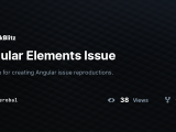 Angular Elements Issue Stackblitz