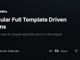 Angular Full Template Driven Forms Stackblitz