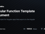 Angular Function Template Argument Stackblitz