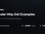 Angular Http Get Examples Stackblitz