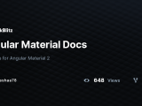 Angular Material Docs Stackblitz