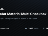Angular Material Multi Checkbox Stackblitz
