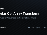Angular Obj Array Transform Stackblitz