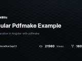 Angular Pdfmake Example Stackblitz