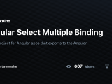 Angular Select Multiple Binding Stackblitz