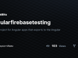 Angularfirebasetesting Stackblitz