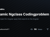 Dynamic Ngclass Codingproblem Stackblitz