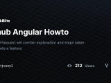 Github Angular Howto Stackblitz