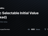 Ionic Selectable Initial Value Forked Stackblitz