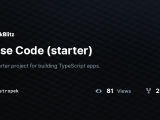Morse Code Starter Stackblitz