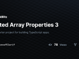 Nested Array Properties 3 Stackblitz