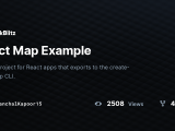 React Map Example Stackblitz