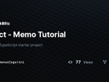 React Memo Tutorial Stackblitz