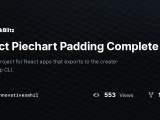 React Piechart Padding Complete Stackblitz