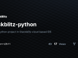 Stackblitz Python Stackblitz