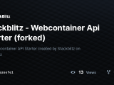 Stackblitz Webcontainer Api Starter Forked Stackblitz